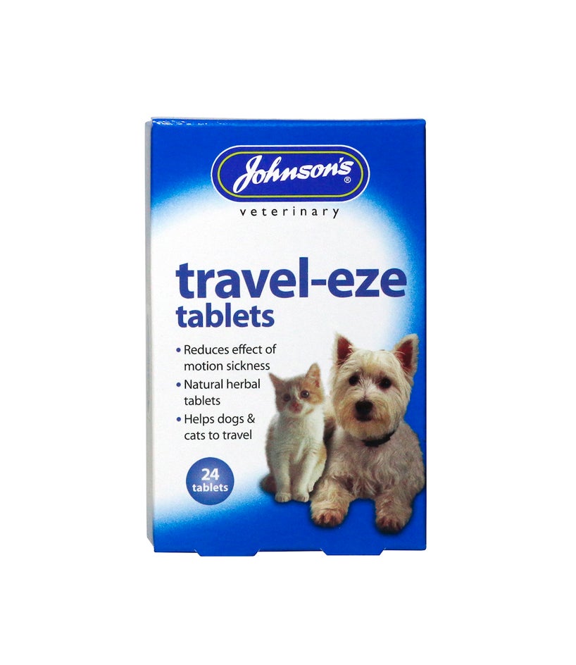 Johnson's Travel-Eze Tablets (24 Tablets) | Goby's Pet Supplies